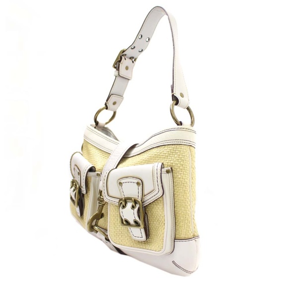 Coach | Bags | Coach Raffia Shoulder Bag | Poshmark